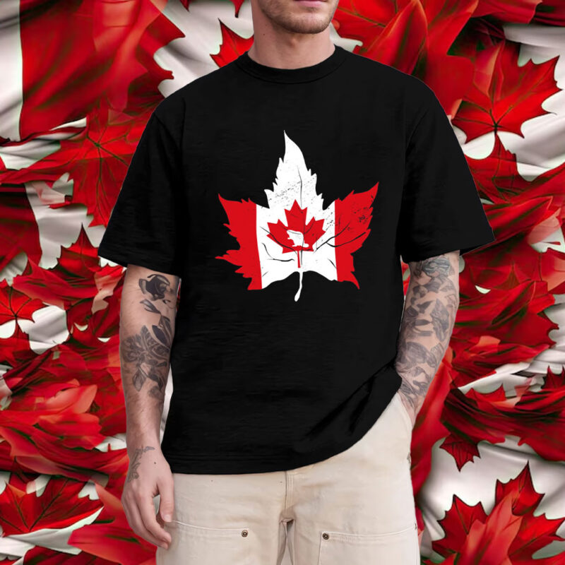 Canadian Pride 2025 T-Shirt - Elbows Up Canada