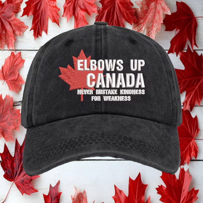 Elbows Up Canada Hat - Made In Canada
